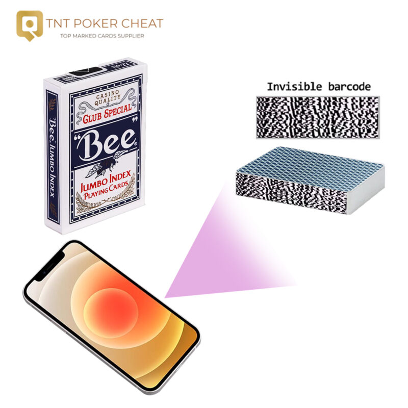 Bee Club Special Barcode Poker Cards For Poker Cards Analyzer ...
